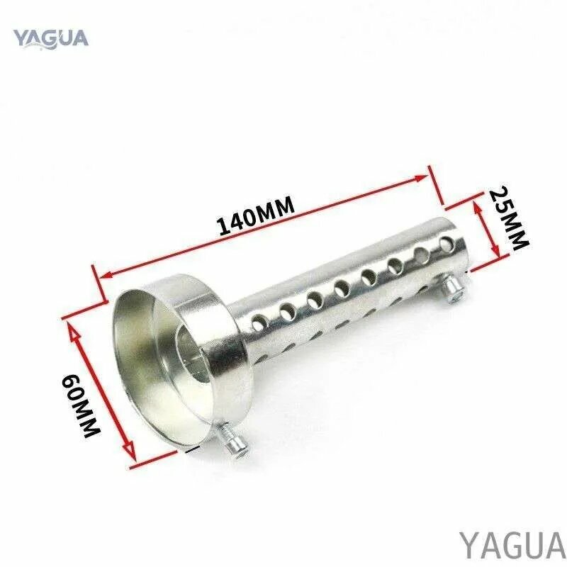 Сайленсер флейта мото 60мм YAGUA