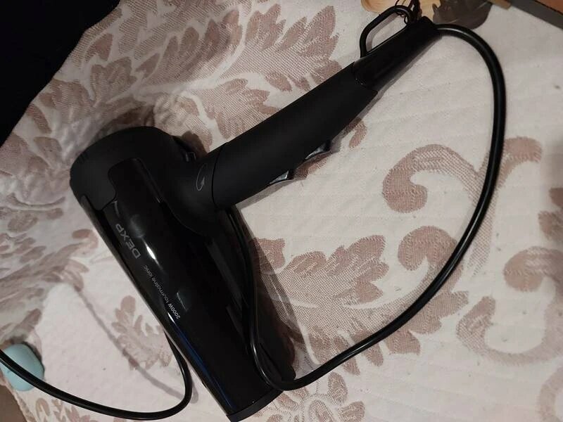 Фен DEXP HD-5927, 2000Вт, 3 режима, подача холодного воздуха, черный