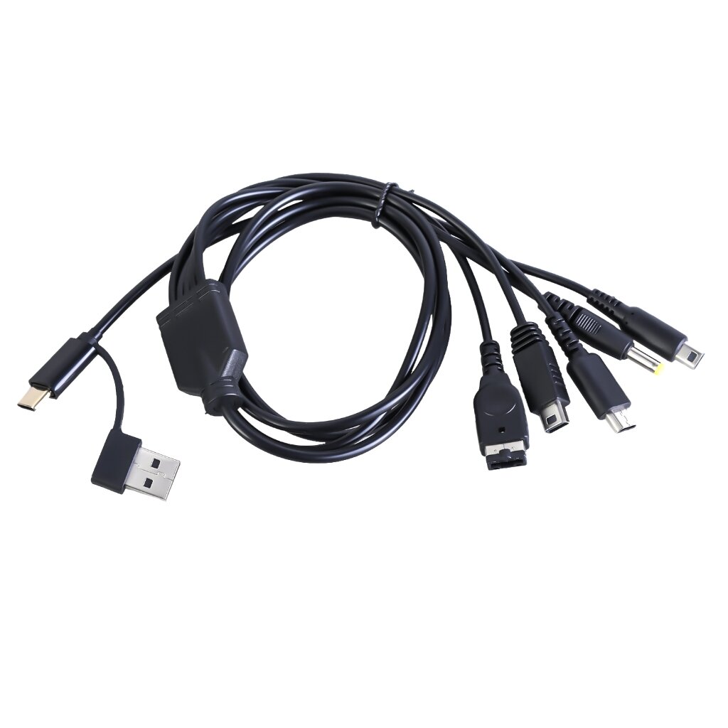 Удлинитель USB 5 в 2 Типа C Удлинитель Шнура Питания Для Игровых Консолей