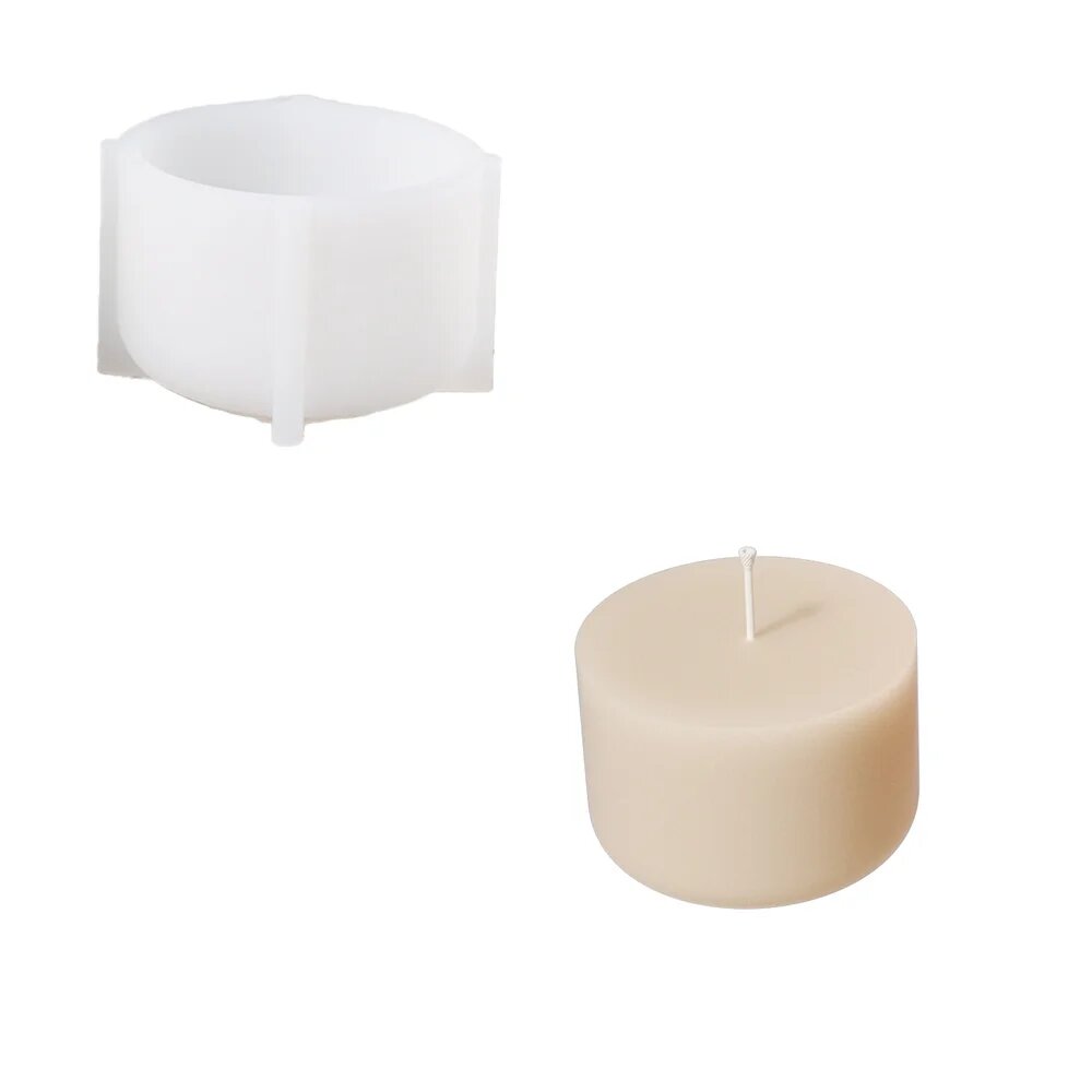 Форма для свечей силиконовая, large candle refill