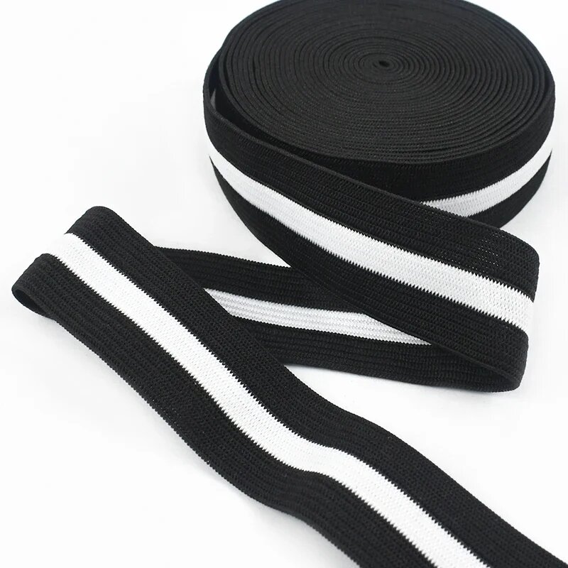 2/5 м 25 мм нейлоновая эластичная лента, нижнее белье, нескользящие резинки в полоску, пояс для бюстгальтера, силиконовая лента для запястий, аксессуары для шитья одежды
