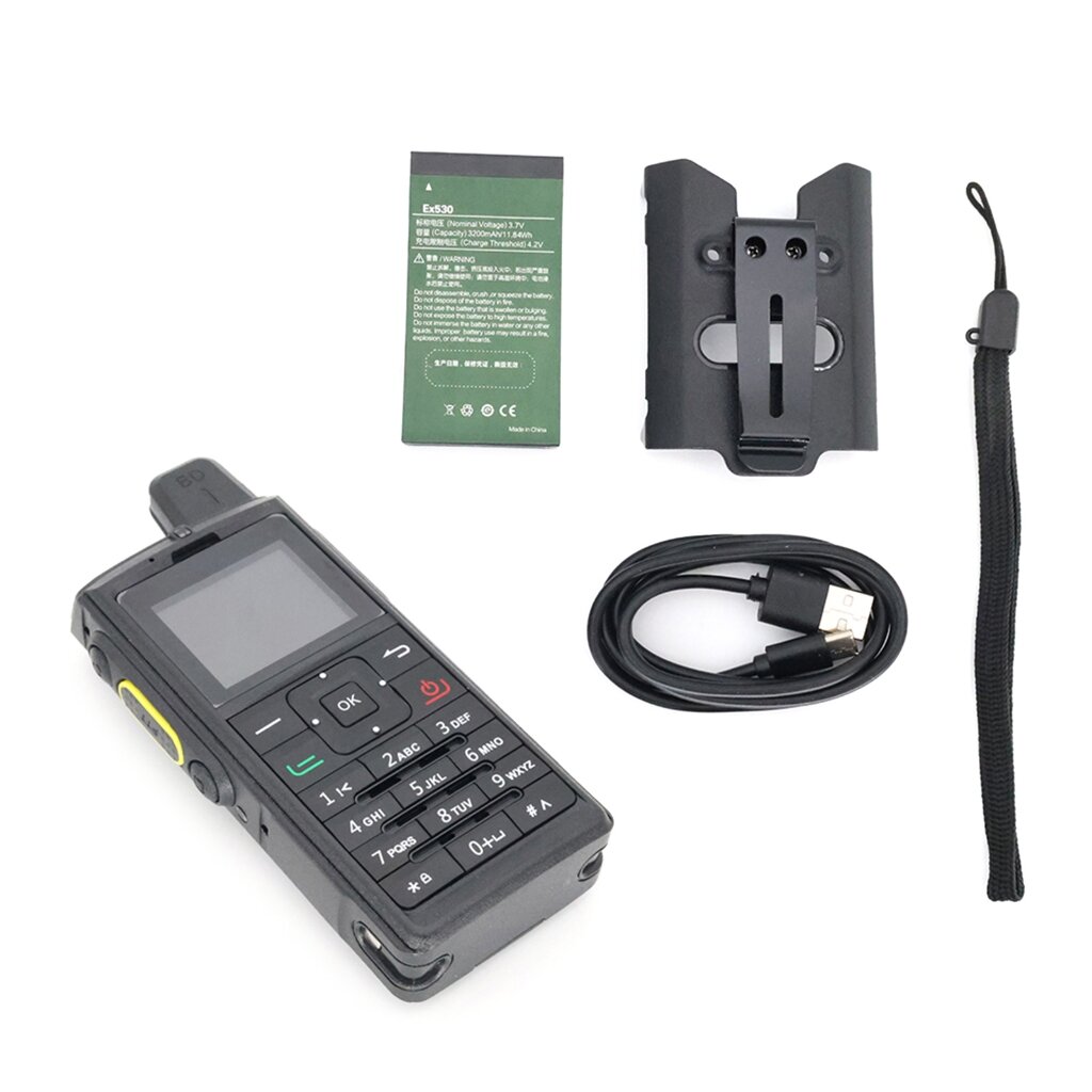 Рация с перезаряжаемым аккумулятором 3000 мАч, дальнего действия