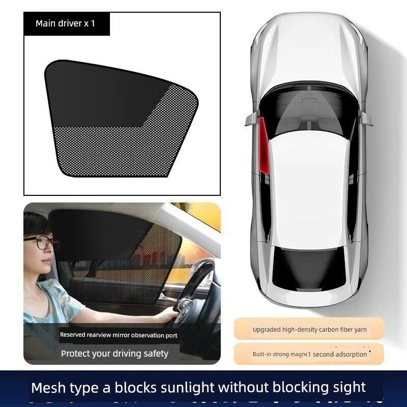 Солнцезащитный экран для автомобиля, шторка для конфиденциальности на окна, магнитная автомобильная шторка,