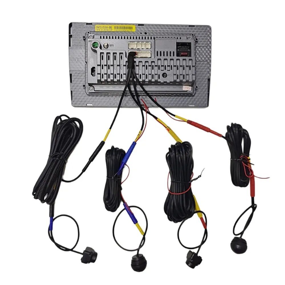 360-градусная камера для автомобиля с панорамным обзором 1080P для Android