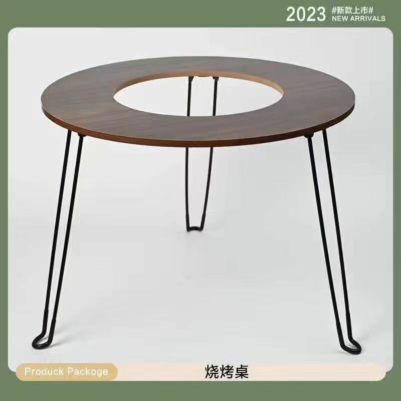 Комплект для обогрева дома с камином во дворе, печью для заваривания чая, барбекю, настольной печью, уличной стойкой для барбекю и кастрюлей для заваривания чая