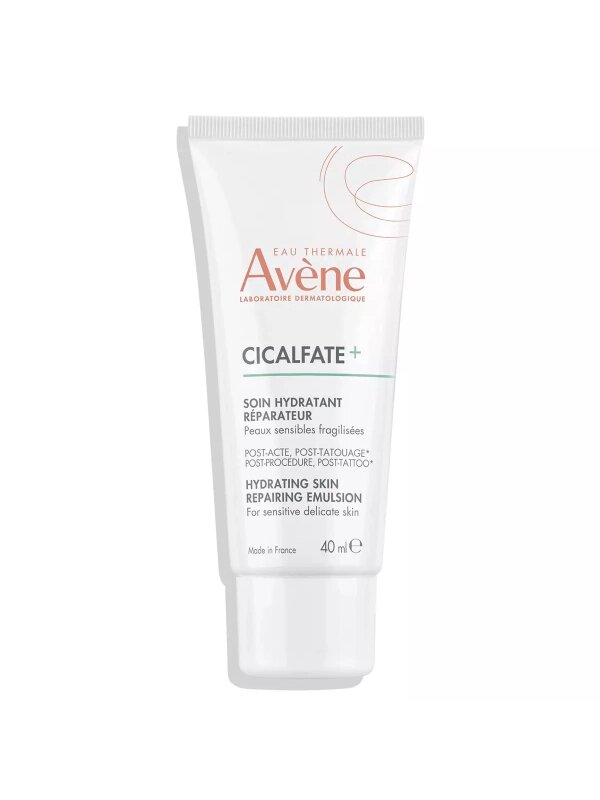 Avene Сикальфат+ Увлажняющая восстанавливающая эмульсия Hydrating Skin Repairing, 40 мл