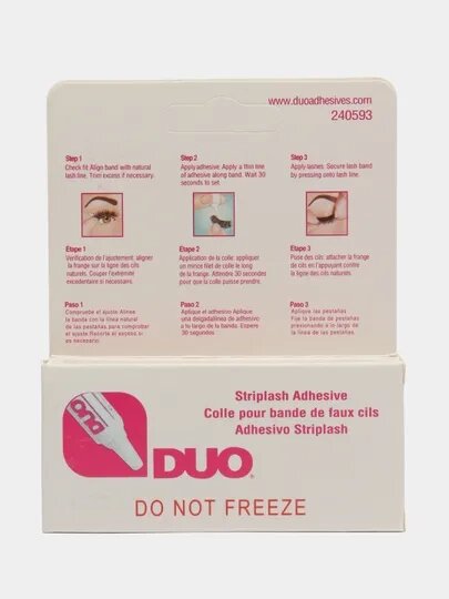 Клей Duo для накладных ресниц и пучков, водостойкий, 9 гр