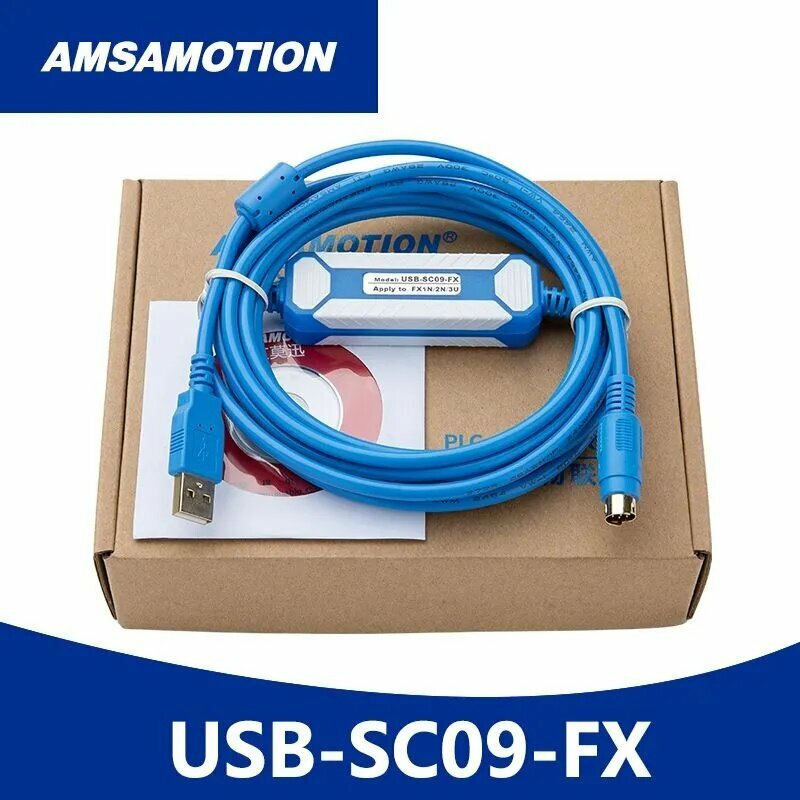 Кабель для программирования USB-SC09-FX подходит для ПЛК Mitsubishi серии FX