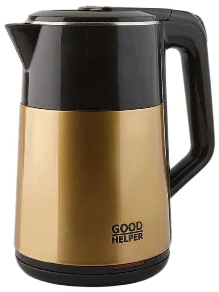 Электрический чайник GoodHelper KPS-188C, 1800 Вт, 1.8 л, золотой
