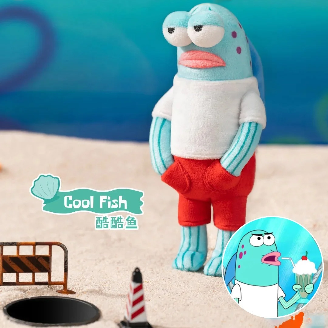 Коллекционная фигурка Слепая коробка Bikini Bottom Buddies - Whimsical Plush