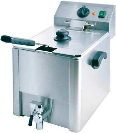 99019985895 Фритюрница Viatto HDF8 серебристый