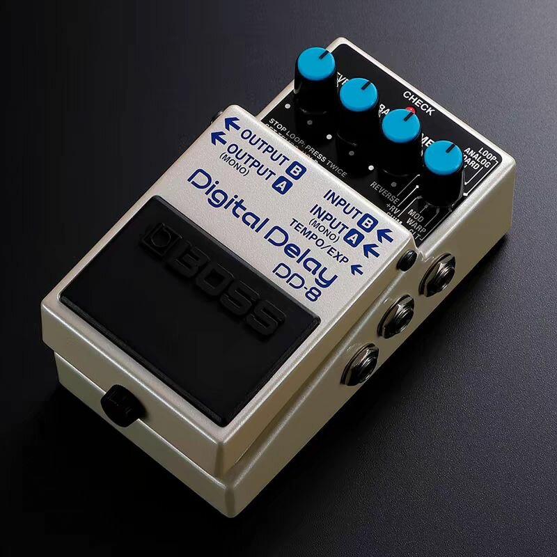 BOSS DD - 8 Цифровая задержка одноблочного эффекта стереофонический цикл LOOP