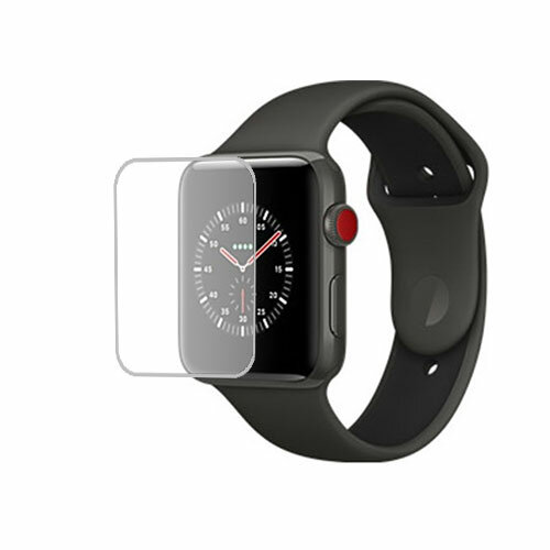 Скрин Мобайл защитный экран для Apple Watch Edition 42mm Series 3 из гидрогелевая плёнка прозрачная