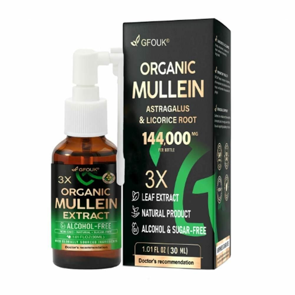 Экстракт муллена для очищения дыхательных путей