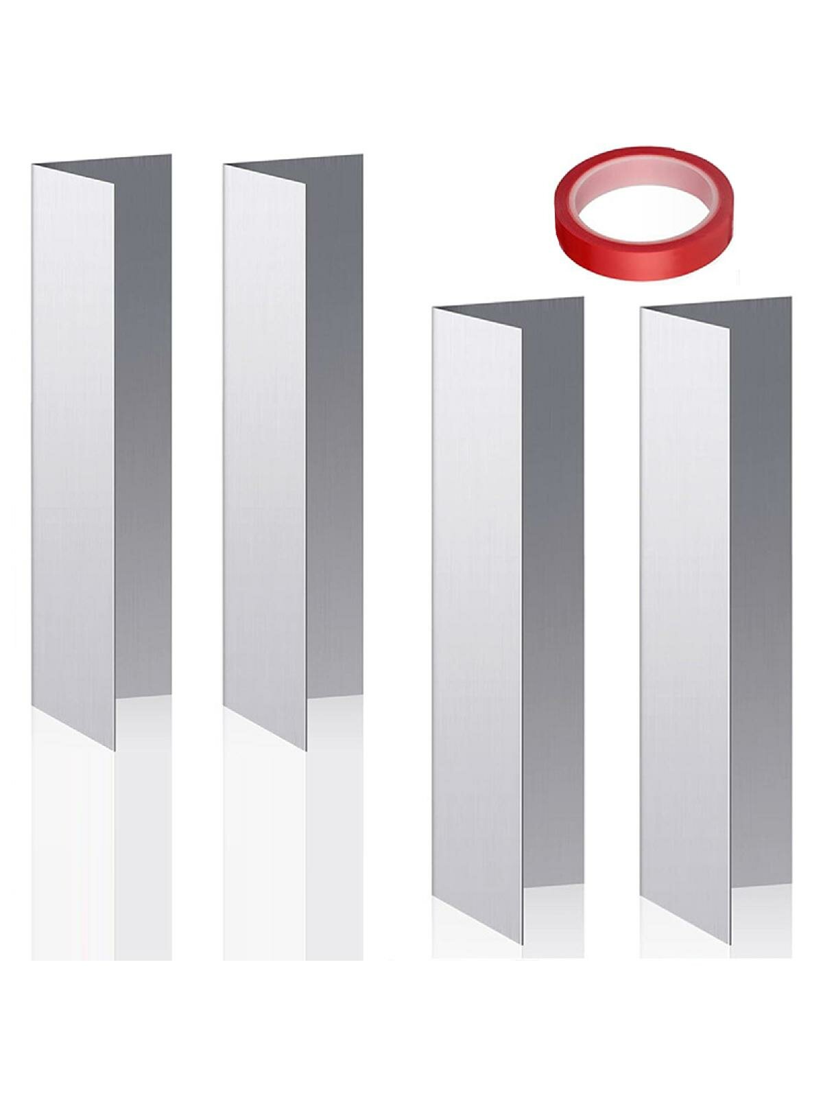 4 защитные перегородки для уплотнения гаражных ворот с двусторонним клеем