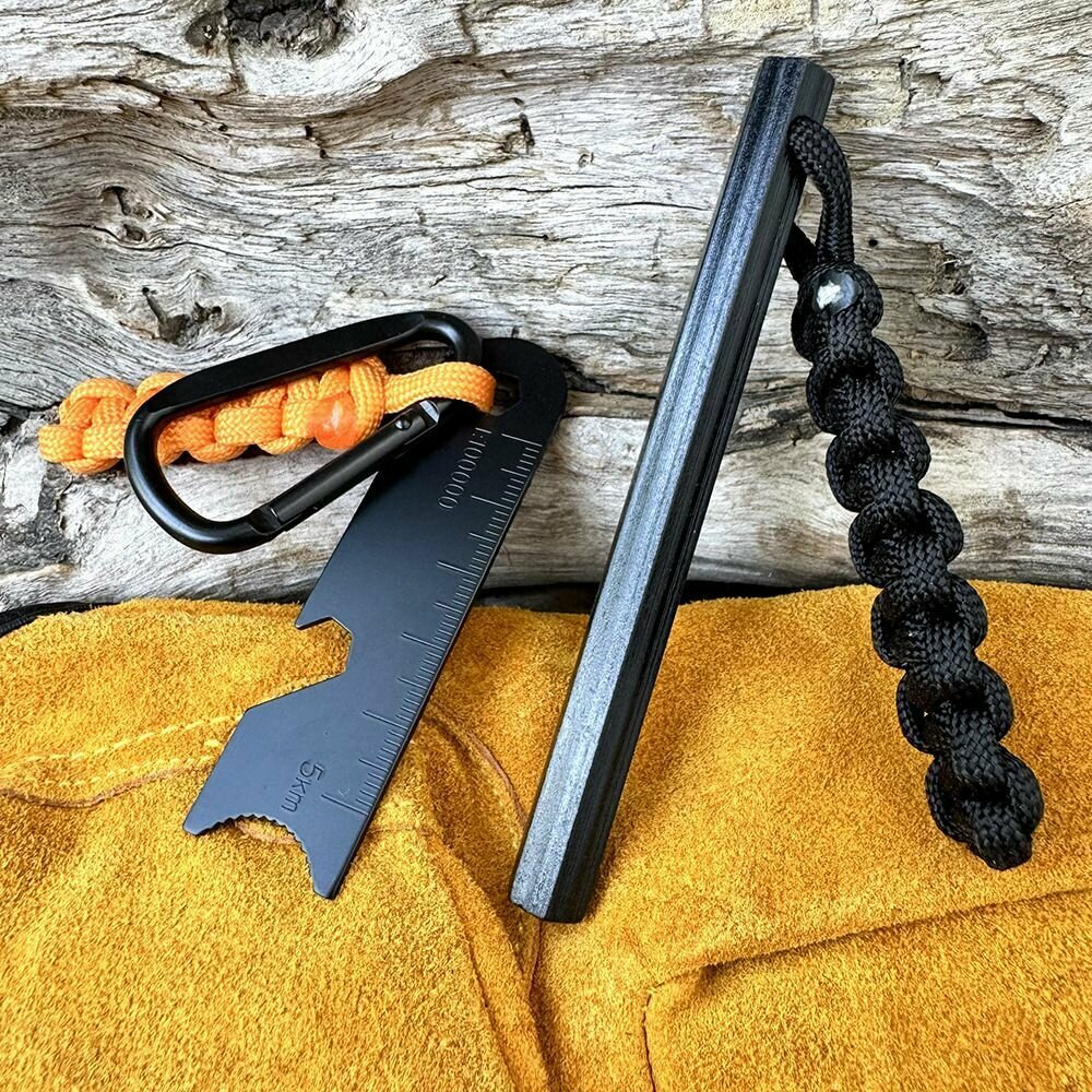 Чисто ручная работа, плетеный шестигранный кремень из магния, инструмент для выживания на природе, кремень для кемпинга