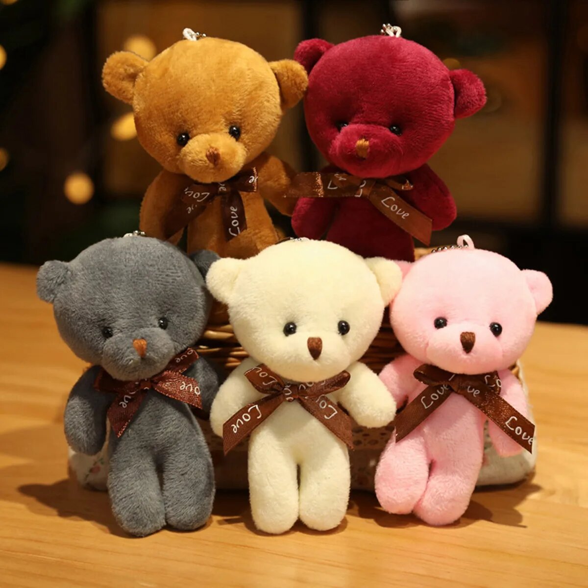 Плюшевый мишка Розовый 12 см, Teddy Bear