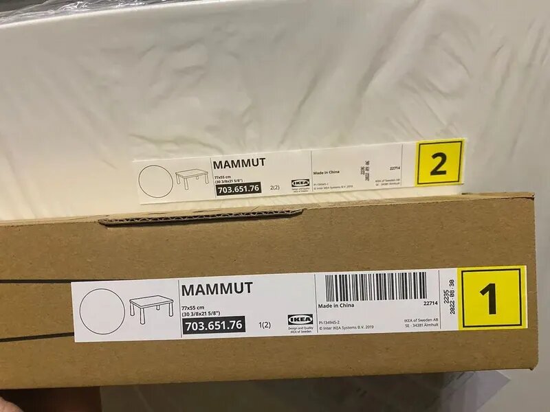 IKEA Детский стол,55х77х48см