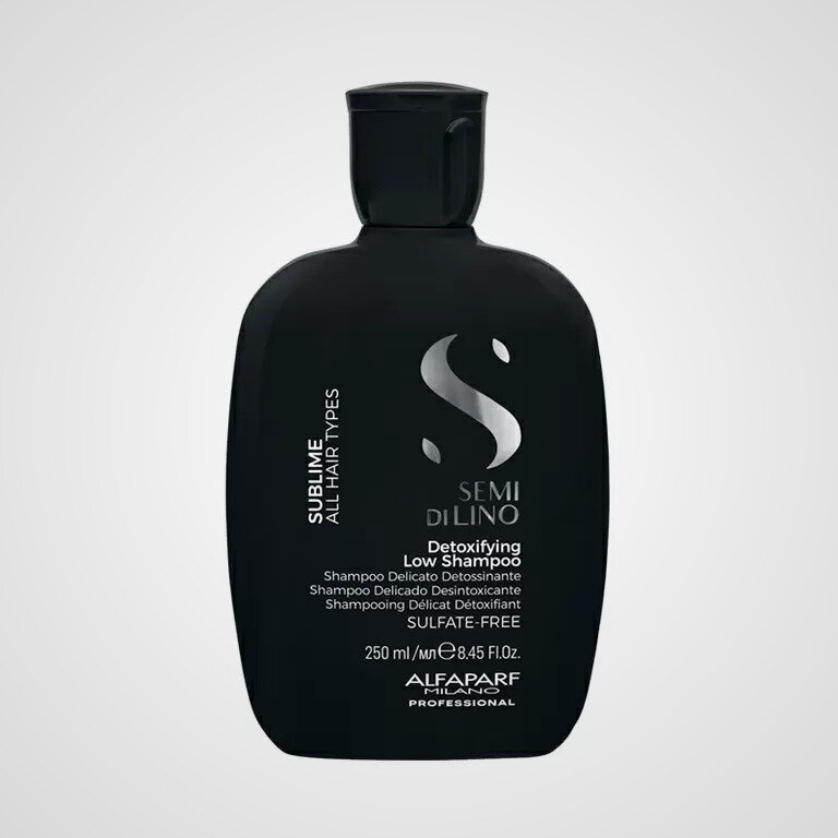Детокс-шампунь для интенсивного и бережного очищения SDL SUBLIME CLAR.DETOX LOW SHAMPOO 250 мл Alfaparf SDL SUBLIME CLAR. DETOX LOW SHAMPOO Шампунь 250 мл