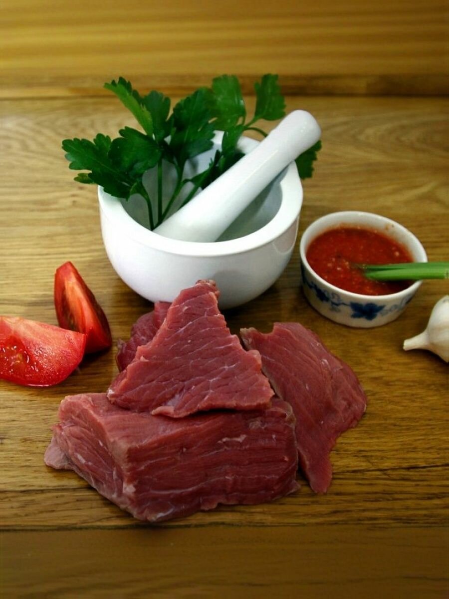 Гуляш из говядины 400 гр, Ферма Евгения Рошаля, охлажденный