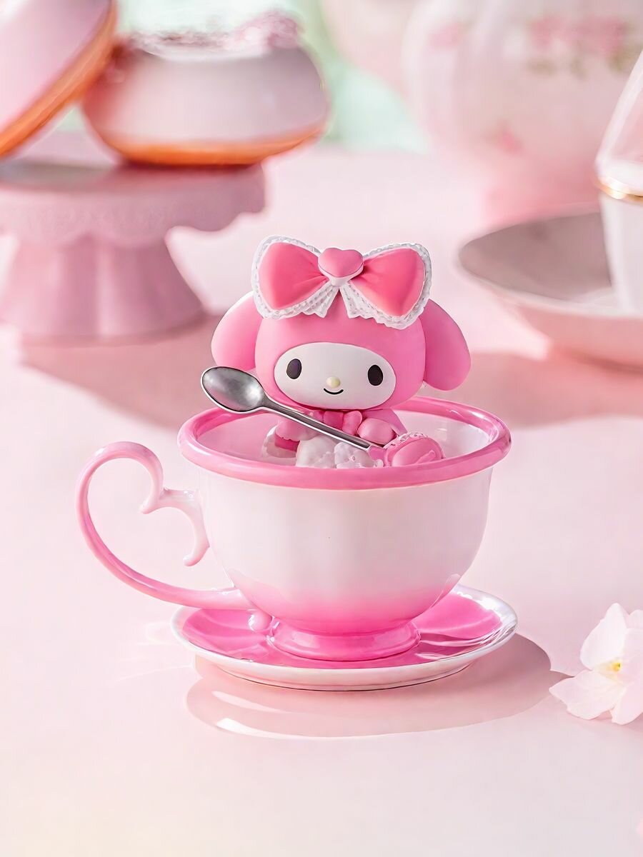 Sanrio коллекционные игрушки слепая коробка(Sanrio Family Teacup Elf Series)