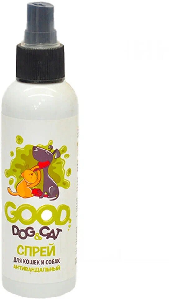 Спрей Good Dog&Cat, для кошек, собак, от царапания и грызения, антивандальный, 150мл