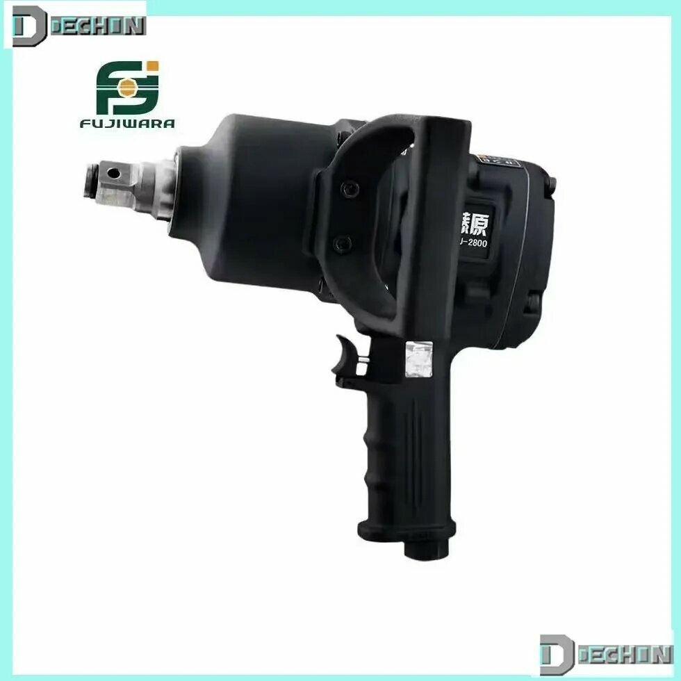 Ударный пневматический гаечный ключ с длинным валом, реверсом и регулировкой усилия,3/4" and 1",2800N-m
