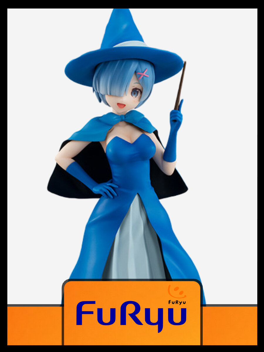 Оригинальная фигурка Rem от FuRyu из аниме Re: Zero / Рем «Жизнь в альтернативном мире с нуля» 21 см