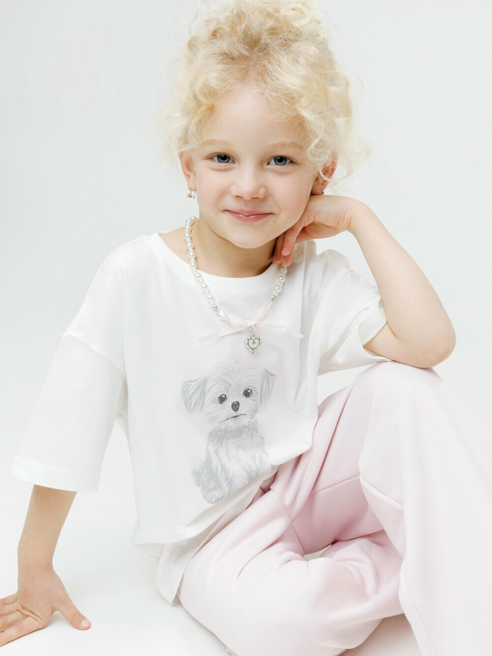 Футболка КР 303033/молочный к733