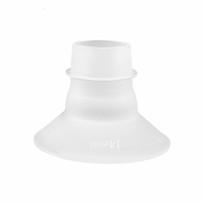 Силиконовый адаптер-воронка для молокоотсоса, 14mm