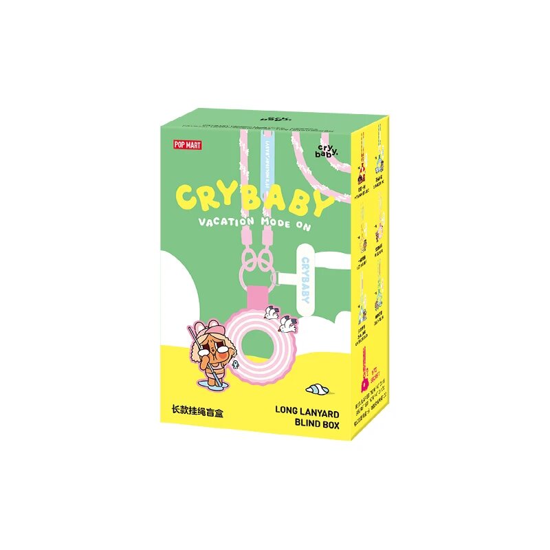 POP MART CRYBABY Vacation Mode On, слепая коробка, Цвет: 1PC Single Box