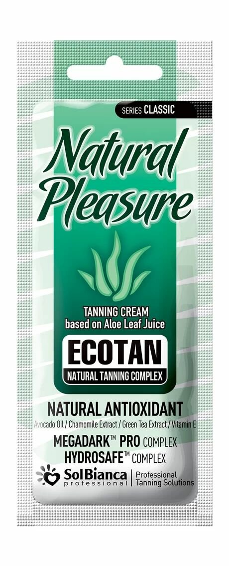 SOLBIANCA Крем для усиления загара Natural Pleasure, 15 мл