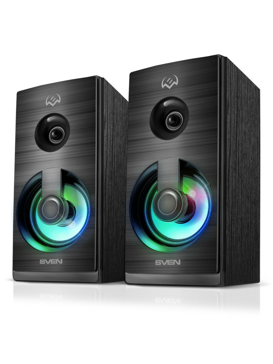Акустическая система 2.0 SVEN SPS-512 black (6Вт, питание от USB) (SV-020156)
