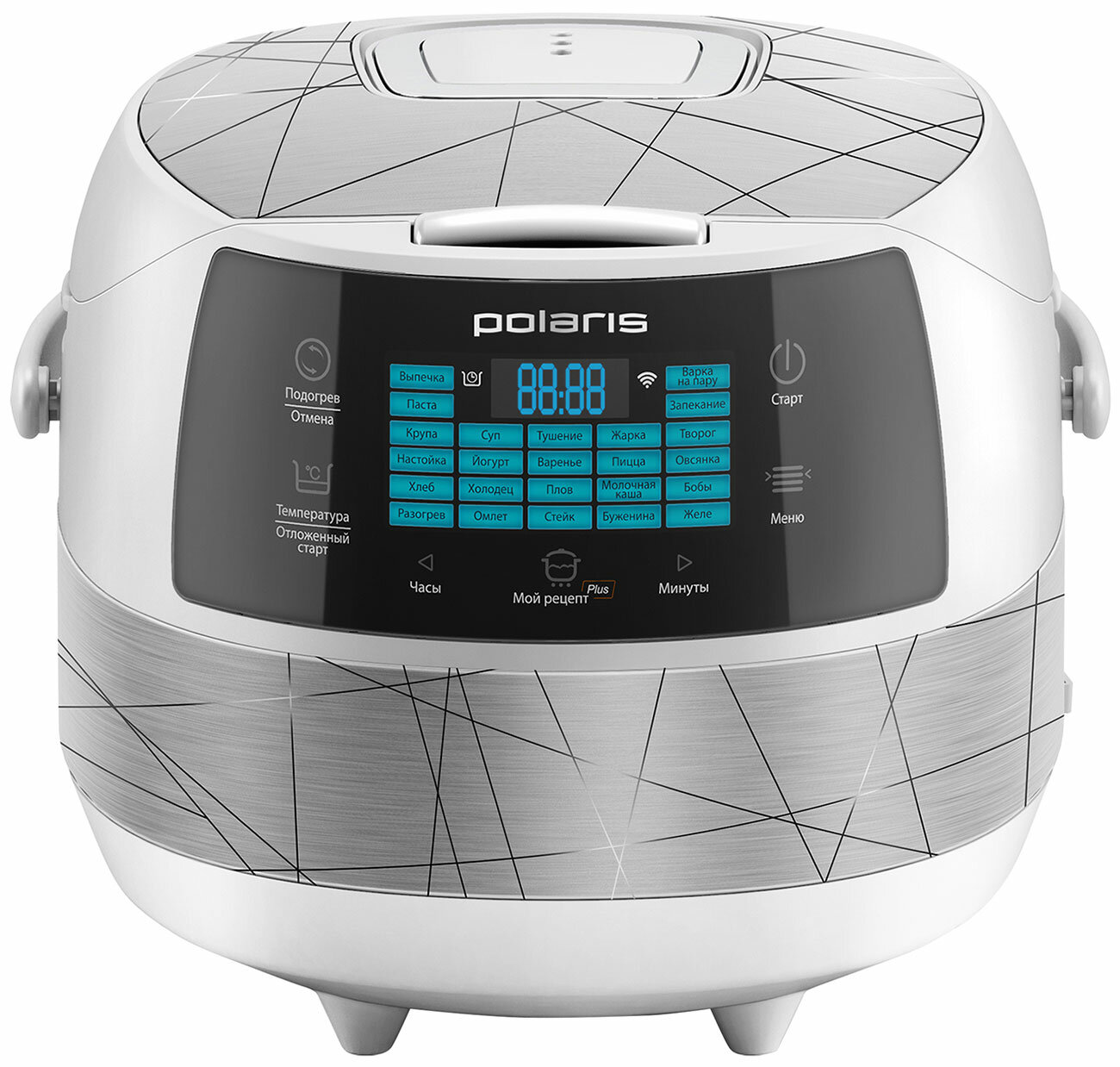 Мультиварка Polaris PMC 5017 Wi FI IQ Home, серебряный