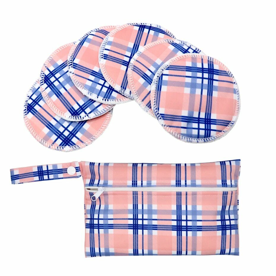 Многоразовые прокладки для груди из бамбука 6 шт. BP7-21