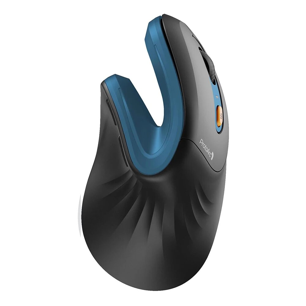 Беспроводная вертикальная мышь ProtoArc Синий