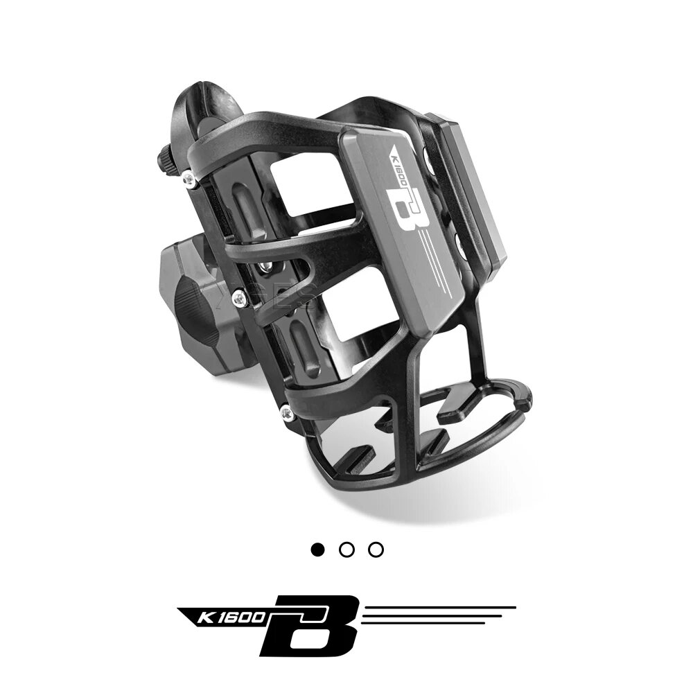 Держатель для стакана мотоцикла BMW K1600 GT/GTL/B, черный/Titanium-K1600B