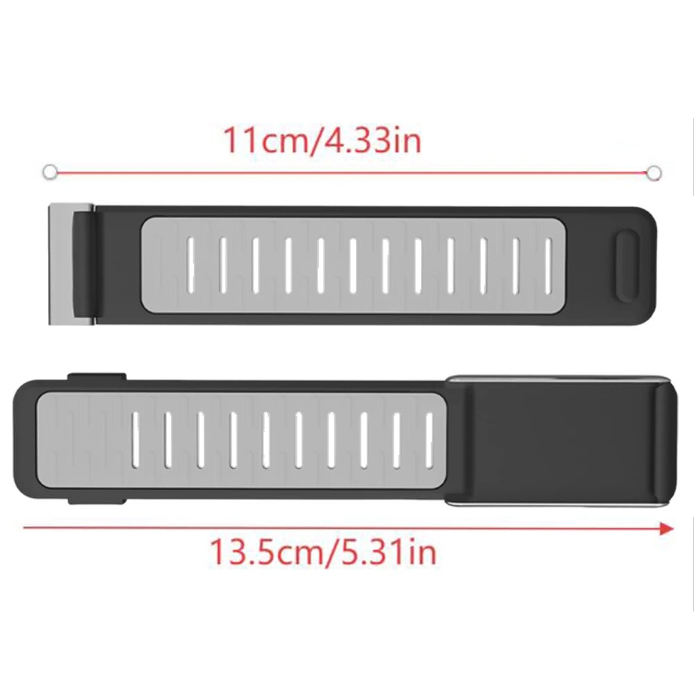 Серые силиконовые ремешки для Whoop 5.0 Black Silicone