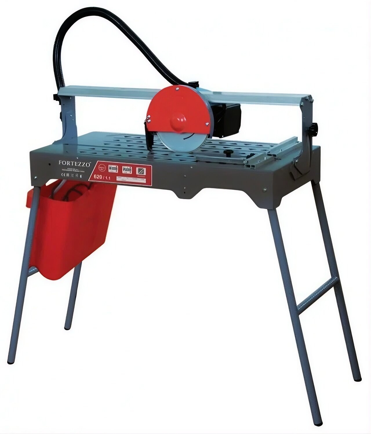Плиткорез Fortezzo DTS200-620, электрический, для керамики и керамогранита, 1100Вт