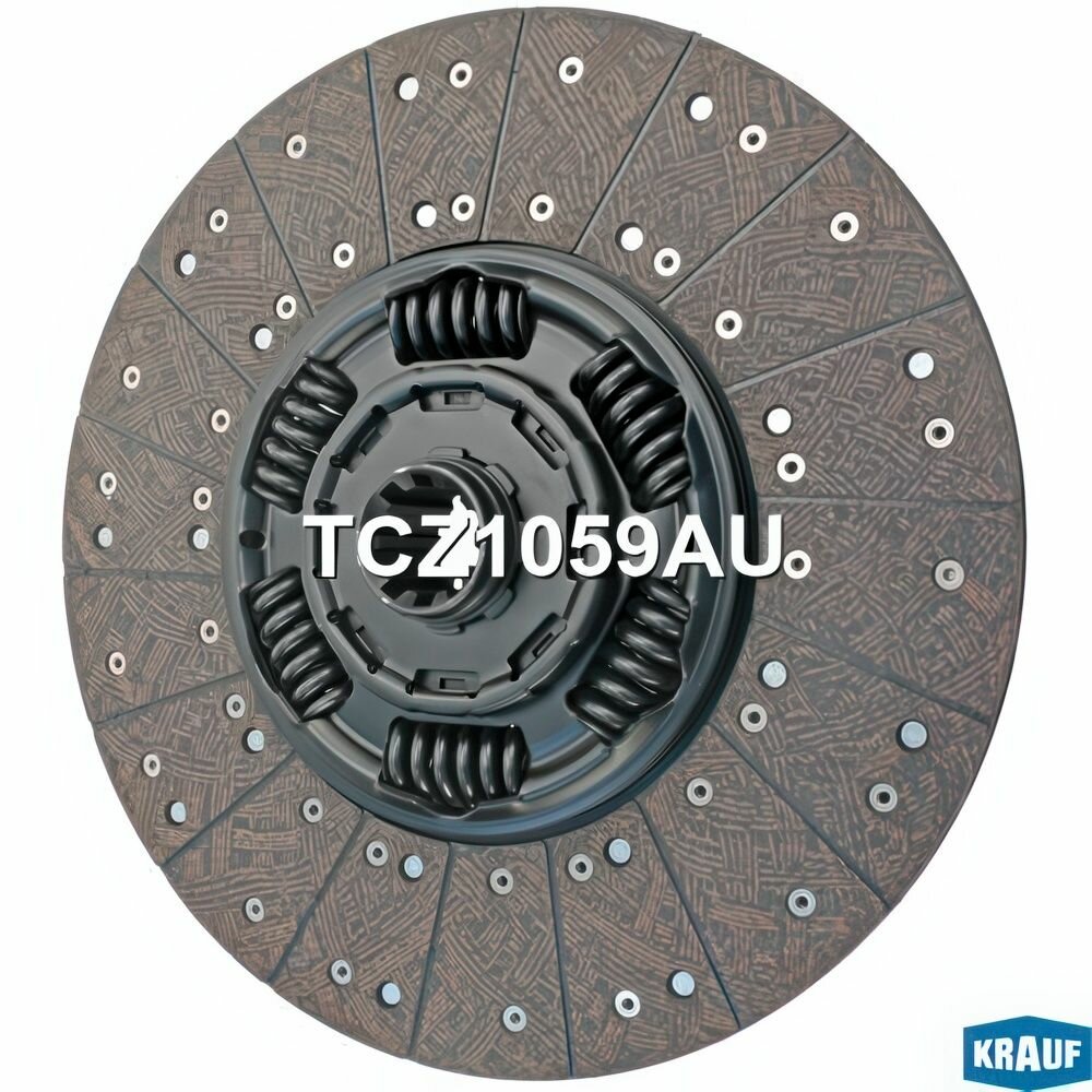 Диск сцепления ведомый для Мерседес, Даф, Камаз, Ман, Неоплан, арт TCZ1059AU