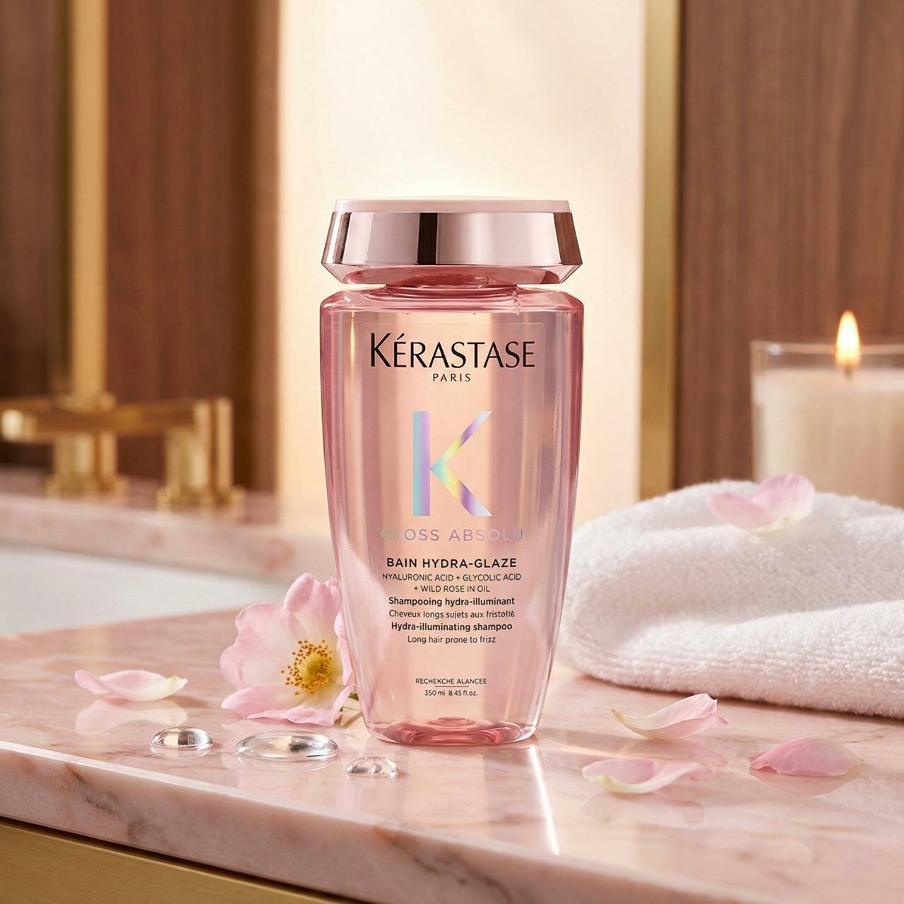 Шампунь Kerastase Gloss Absolu Hydra-Glaze, для тонких, тусклых волос, 250мл