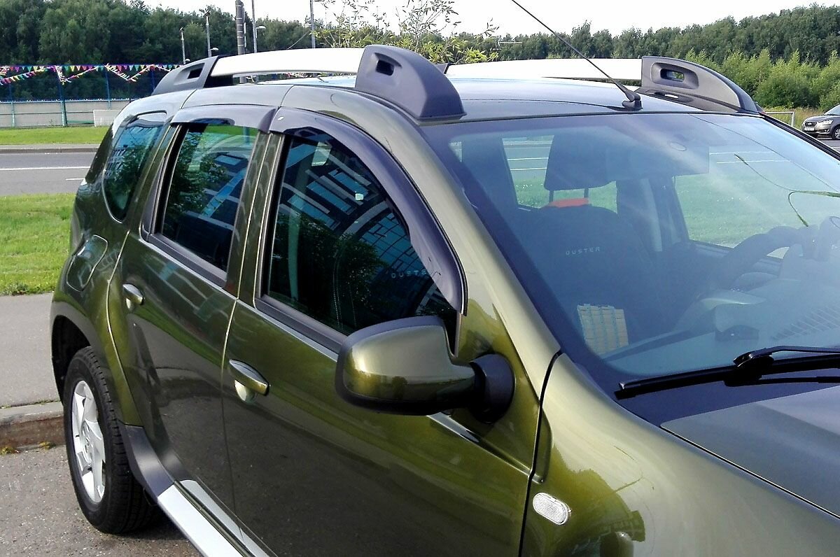 Дефлекторы для окон RENAULT DUSTER I 2010-2021 кроссовер