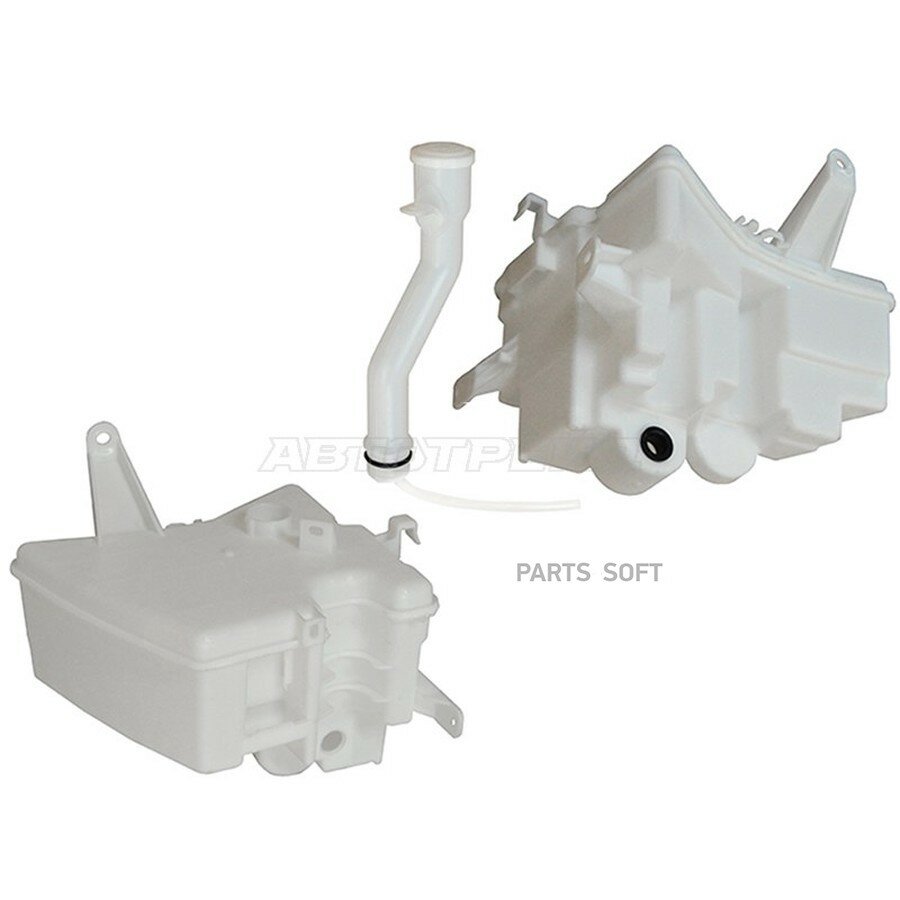 Бачок омывателя Toyota Corolla (E150) 06-13 (С горловиной/ левD под 2 мотора) SAT ST-TY29-101-D0 | цена за 1 шт