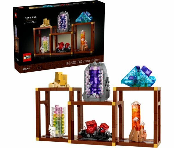Конструктор LEGO Ideas 21362 Коллекция минералов (Lego 21362)