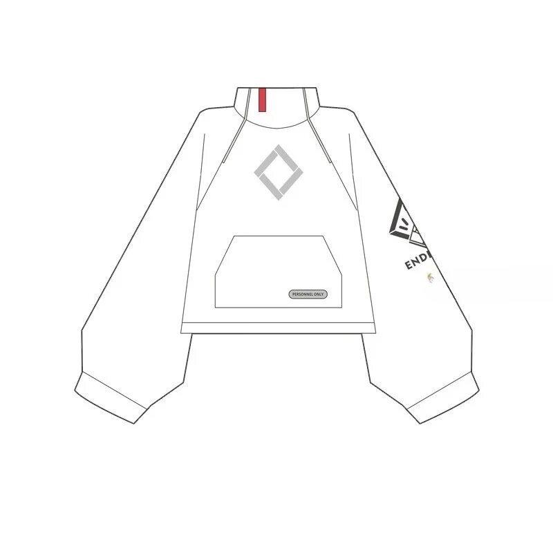 Косплей худи Arknights Endfield, S