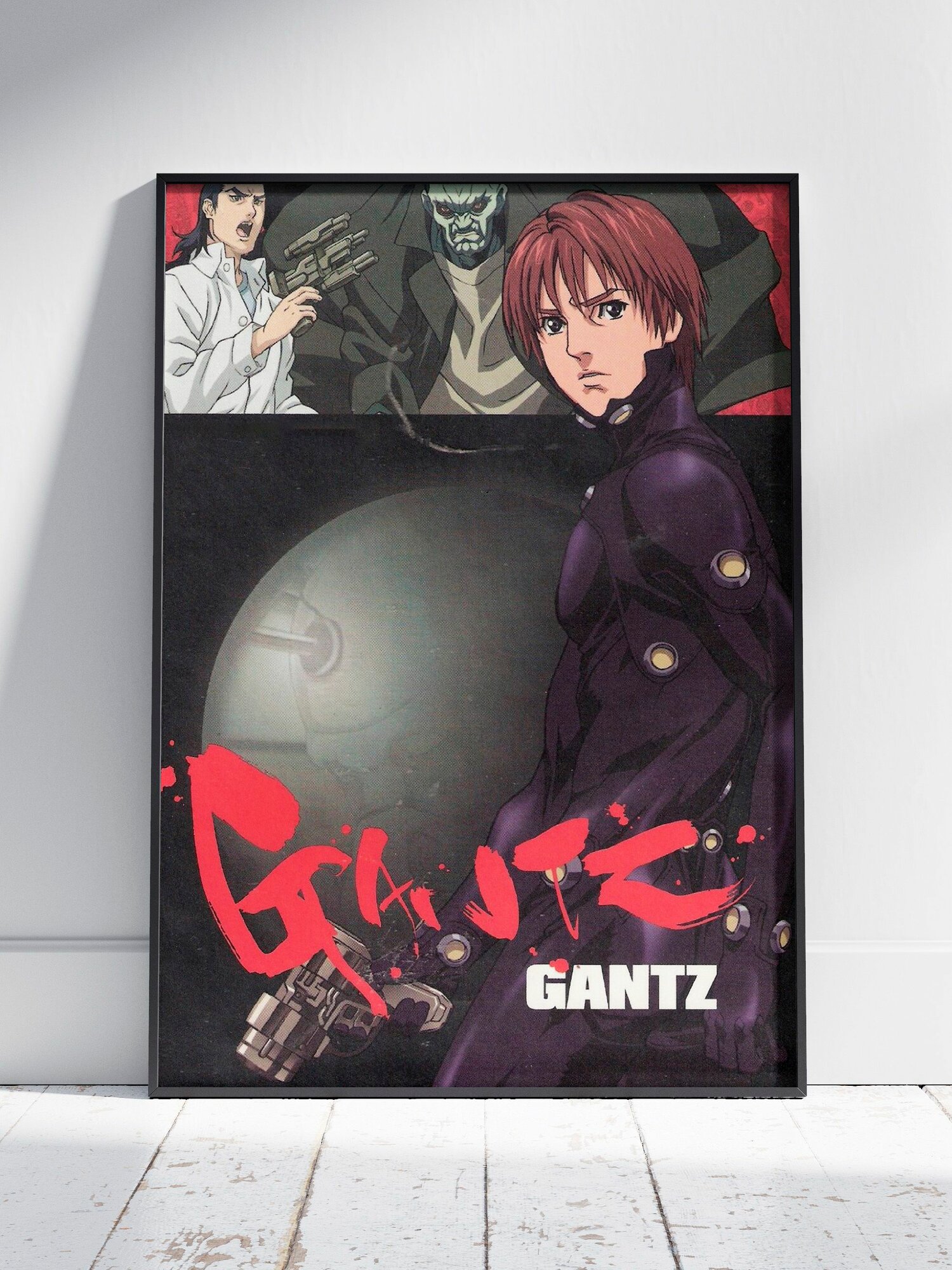 Плакат на стену для интерьера Ганц (Gantz 12) - Постер по аниме и манге формата A3 (30x42 см)