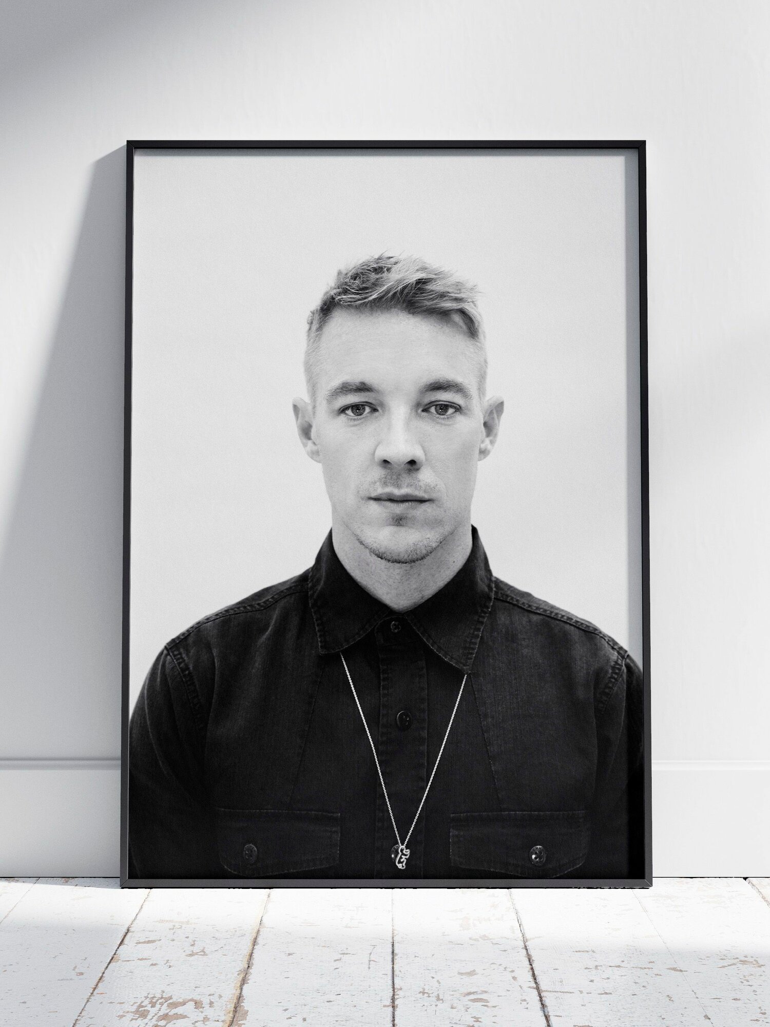 Плакат на стену для интерьера Мэйджор Лейзер (Дипло - Diplo 3) - Постер по музыке и артисту формата A4 (21x30 см)