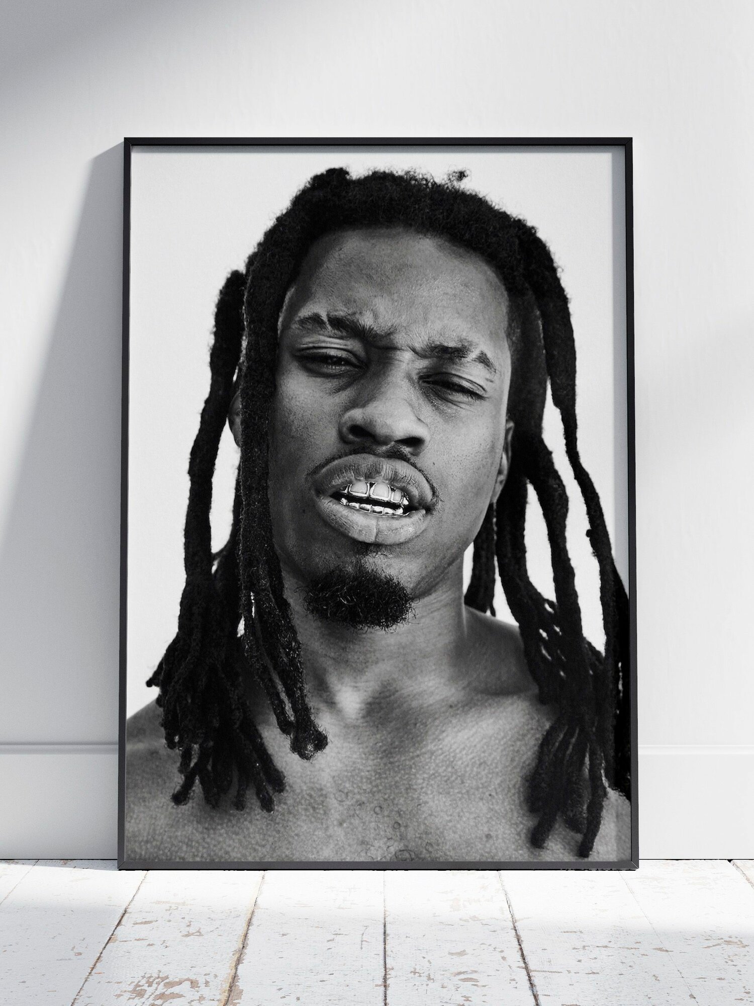 Плакат на стену для интерьера Дензел Карри (Denzel Curry 10) - Постер по музыке и артисту формата A4 (21x30 см)