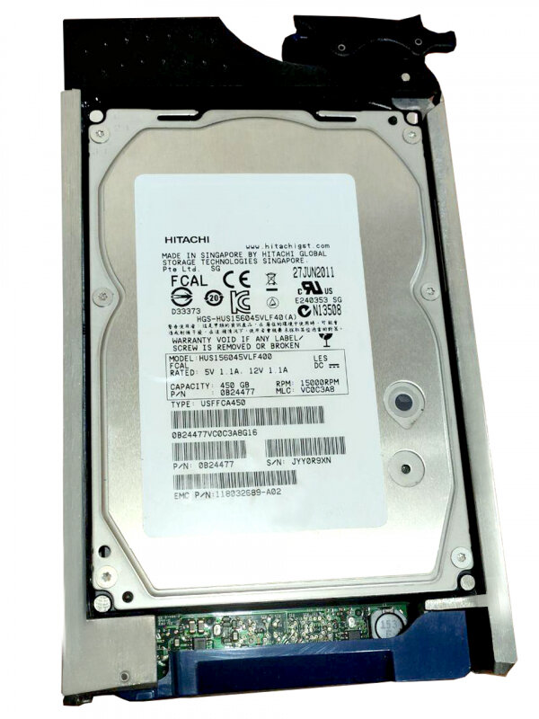 Жесткий диск EMC HUS156045VLF400 450Gb Fibre Channel 3,5" HDD