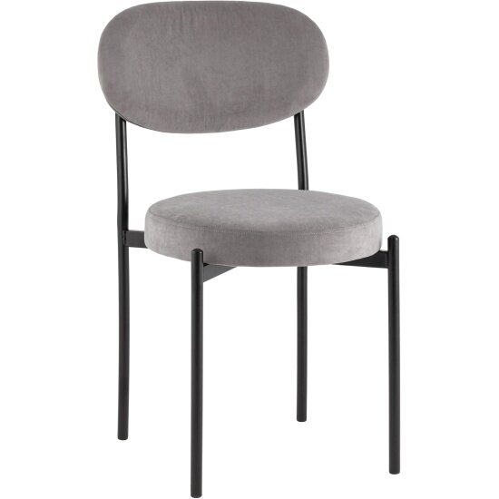 Стул обеденный Stool Group Бриф Original велюр серый
